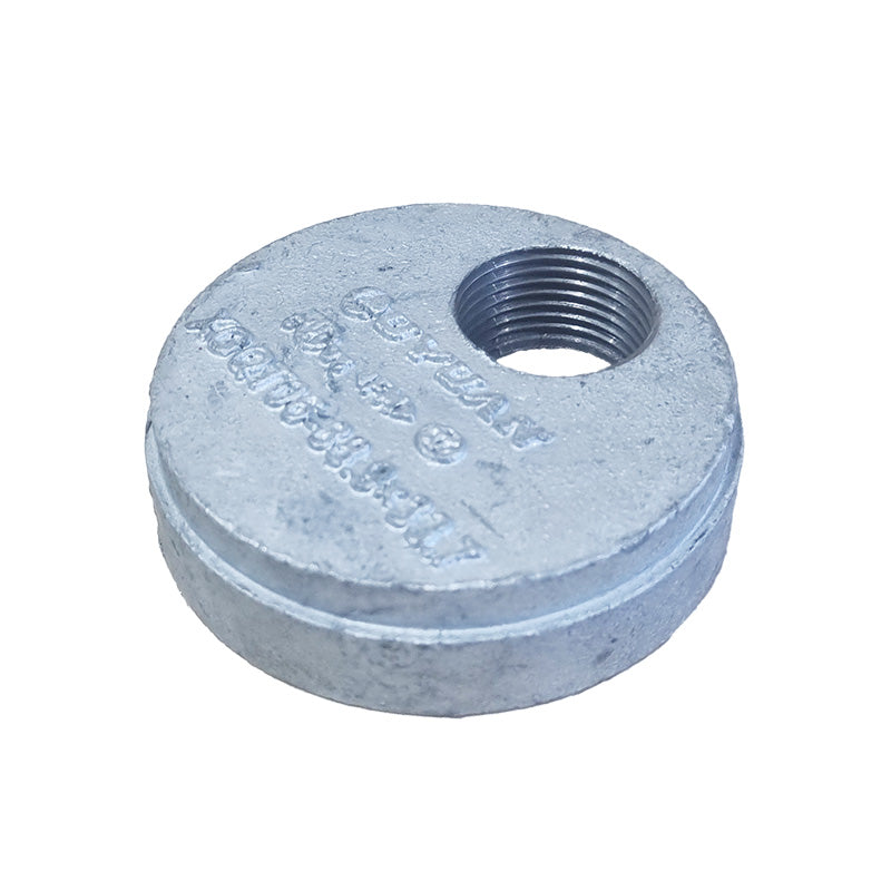 CAP ROLL GROOVE 80MM W/ 25MM BSPF OUTLET – Water Truck Parts Online
